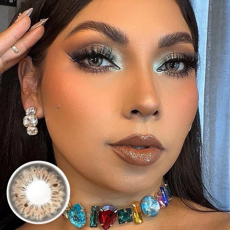 Iffy Brown Coloured Contact Give You a Sweet New Look