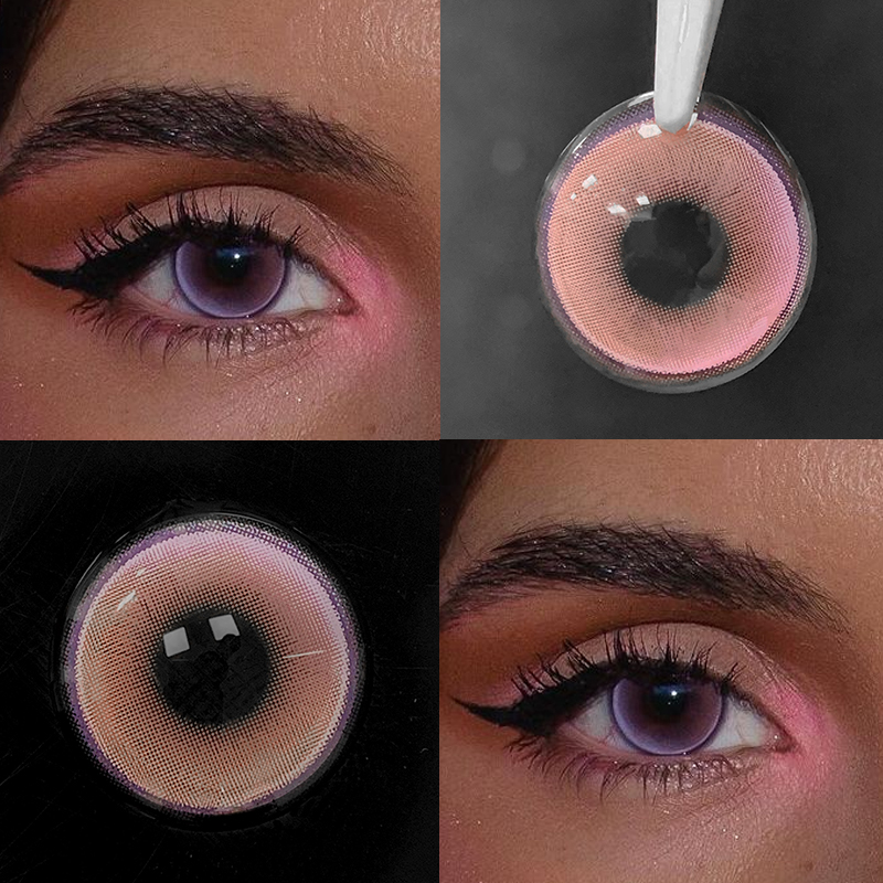 Unibling Purple Contacts: Stand Out with Vivid Color – unibling