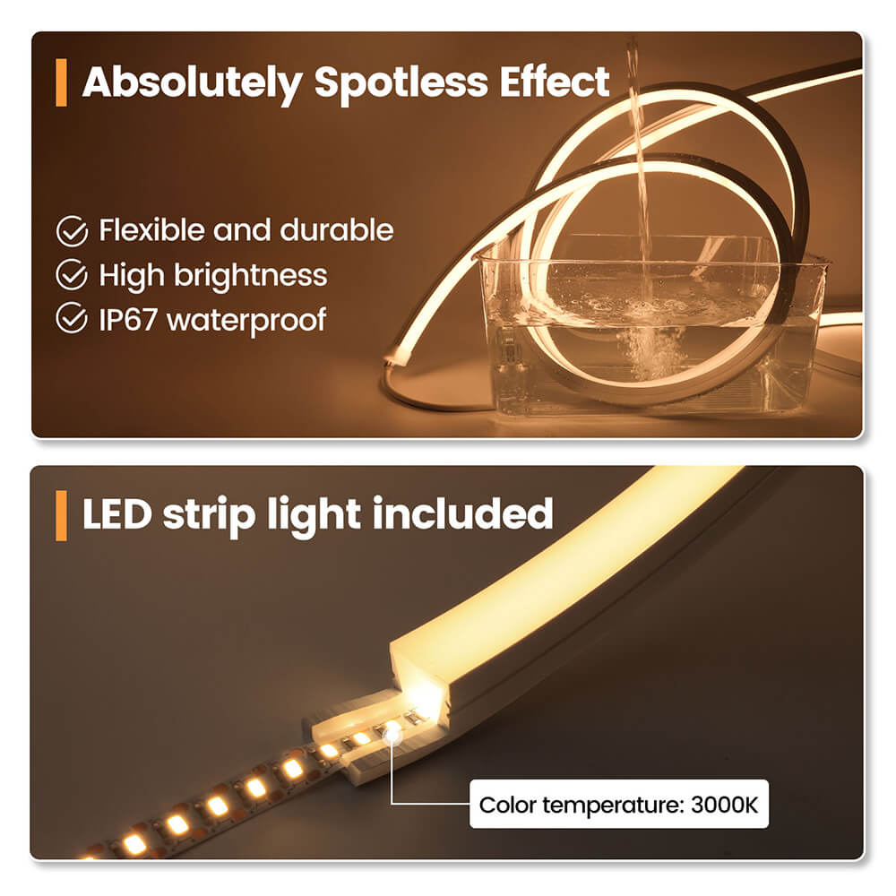 Silicone LED Channels – Muzata LED Channel