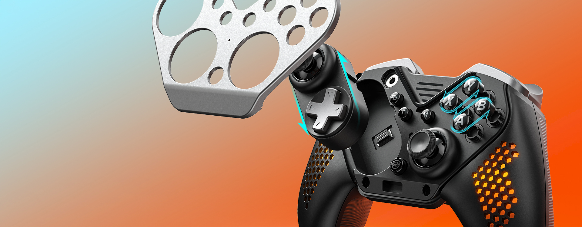 NYXI Flexi WirelessNYXI Flexi Wireless Game Controller: Customizable ...