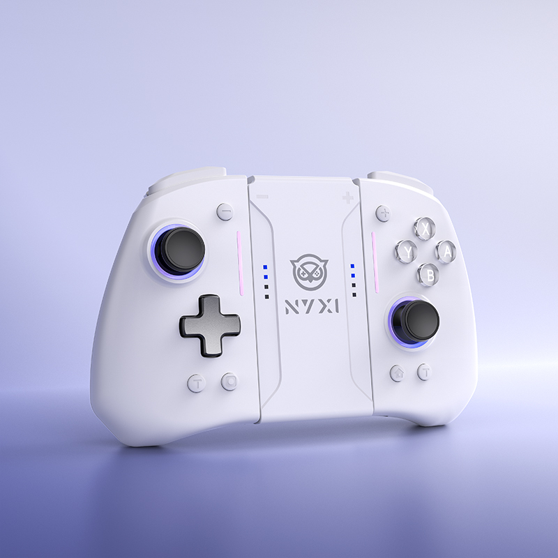 NYXI Hyperion Pro Wireless Controller for Nintendo Switch - RGB Light White
