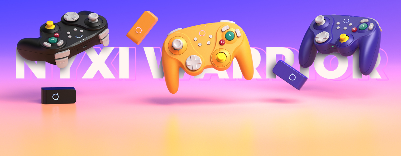 Buy NYXI GameCube Controller for Switch | Wireless Joy-Con with Hall ...
