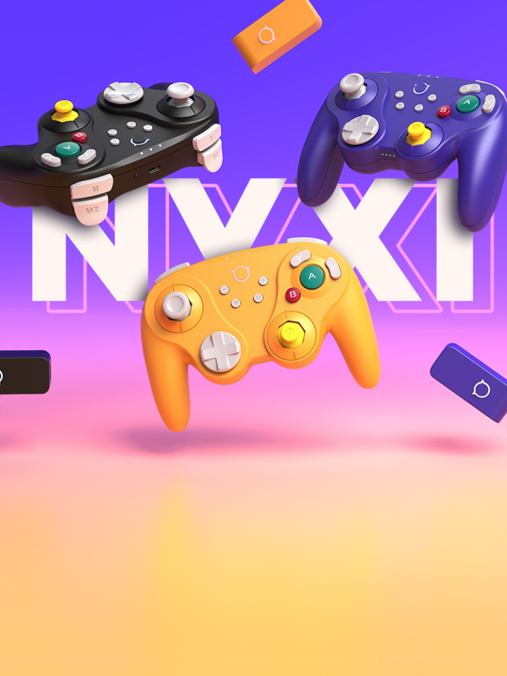 Buy NYXI GameCube Controller for Switch | Wireless Joy-Con with Hall ...