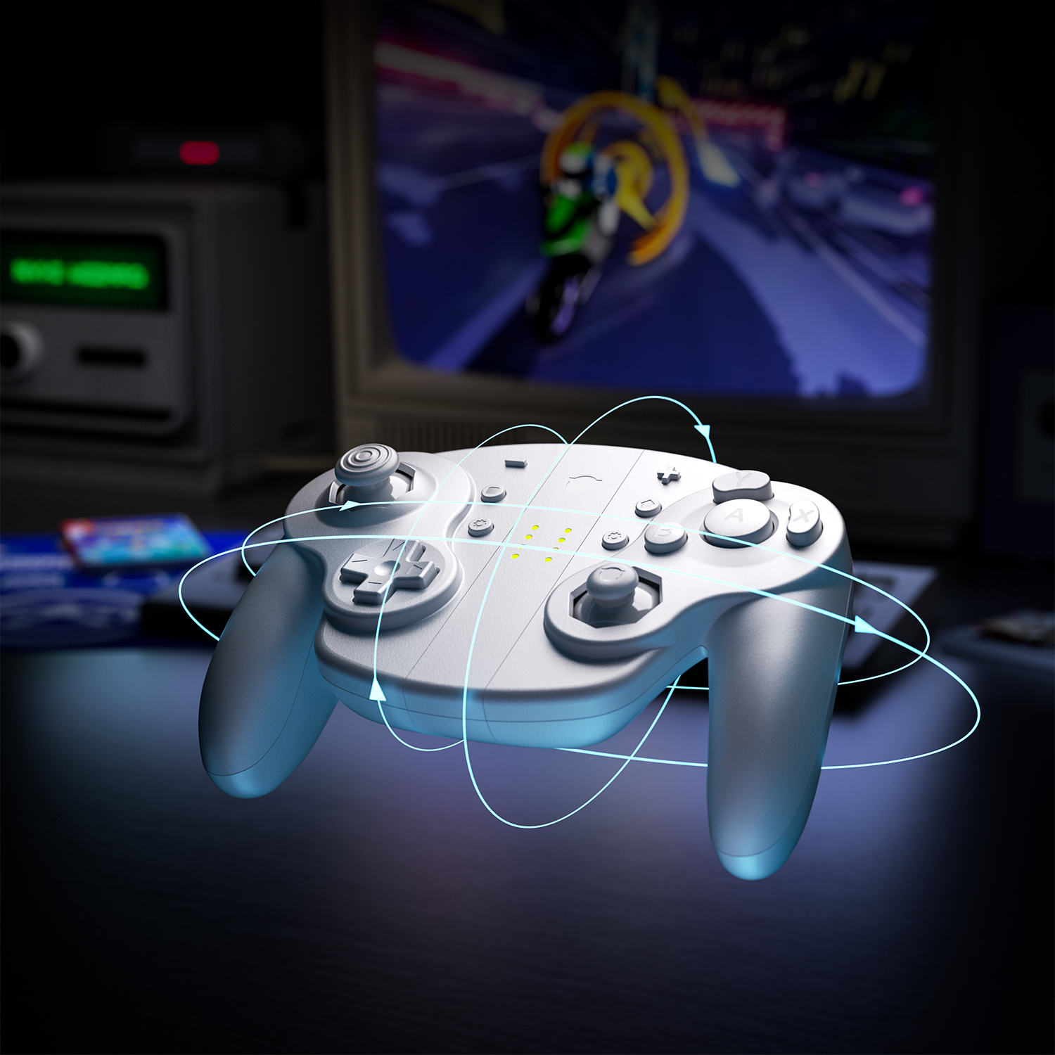 NYXI Wizard 2 TMR Joy-pad White Special Edition