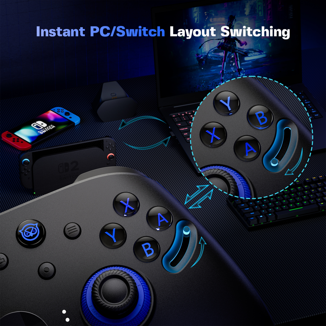 NYXI Imperial Wireless Game Controller: Customizable, Precision Control ...
