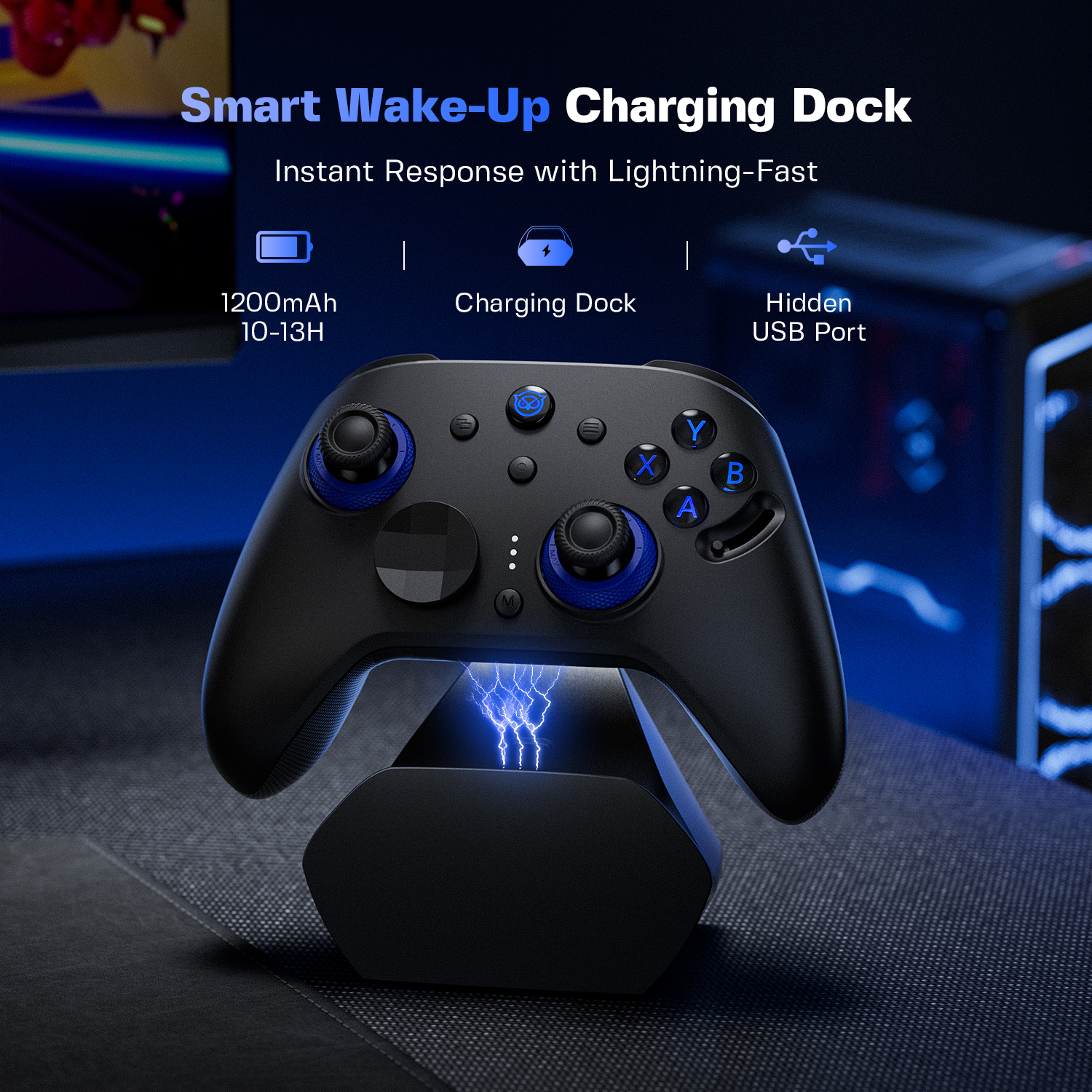 NYXI Imperial Wireless Game Controller: Customizable, Precision Control ...