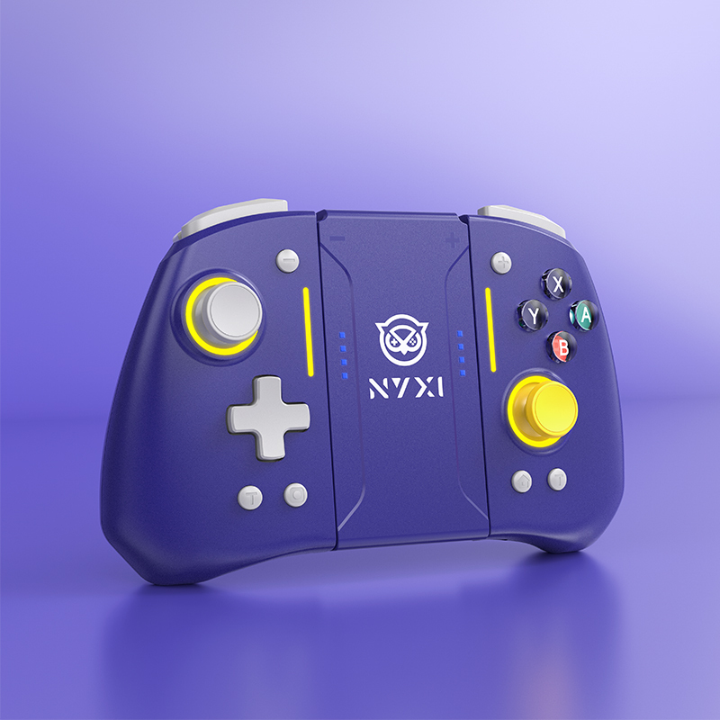 NYXI Hyperion Pro Purple Style Wireless Nintendo Switch Controller ...