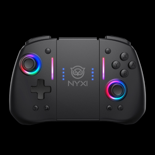 NYXI Hyperion Wireless Nintendo Switch Controller - Vibrant LED ...