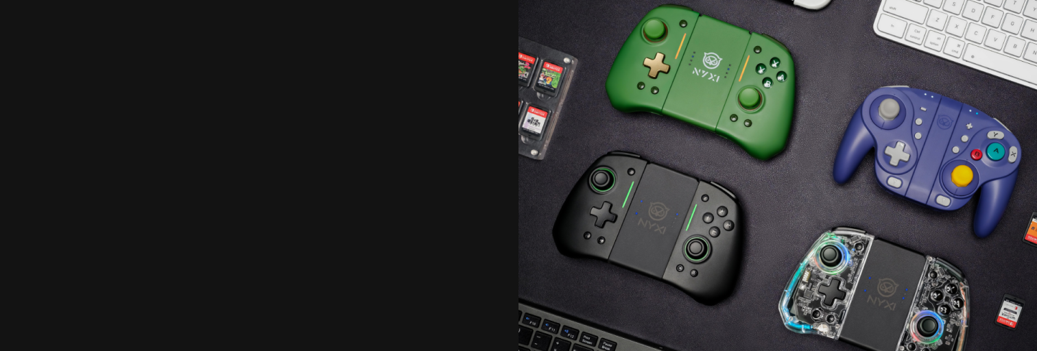 NYXI Joy-Cons for Nintendo Switch | Premium Gaming Joy-Pads