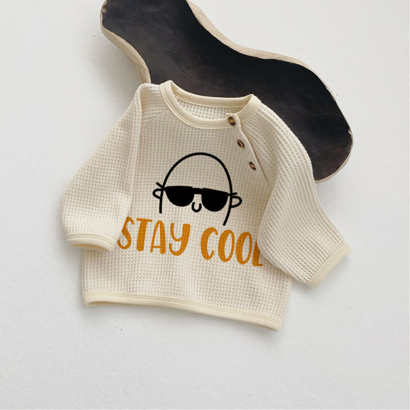 STAY COOL Baby Waffle T-shirt – MiniOlie