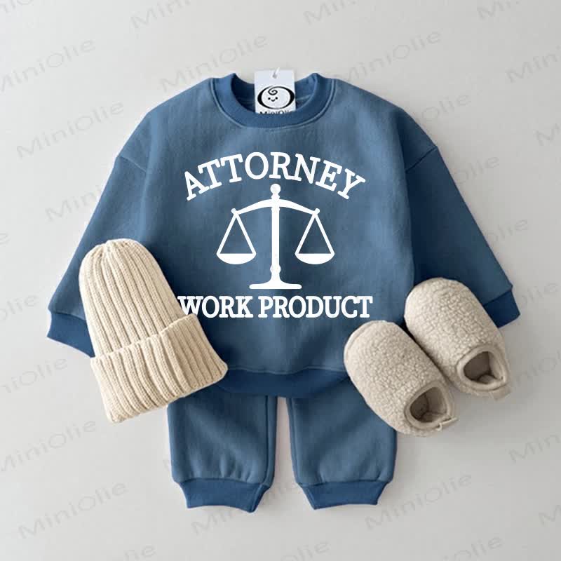 ATTORNEY WORK PRODUCT Baby Sweatsuit 2-piece Set – MiniOlie