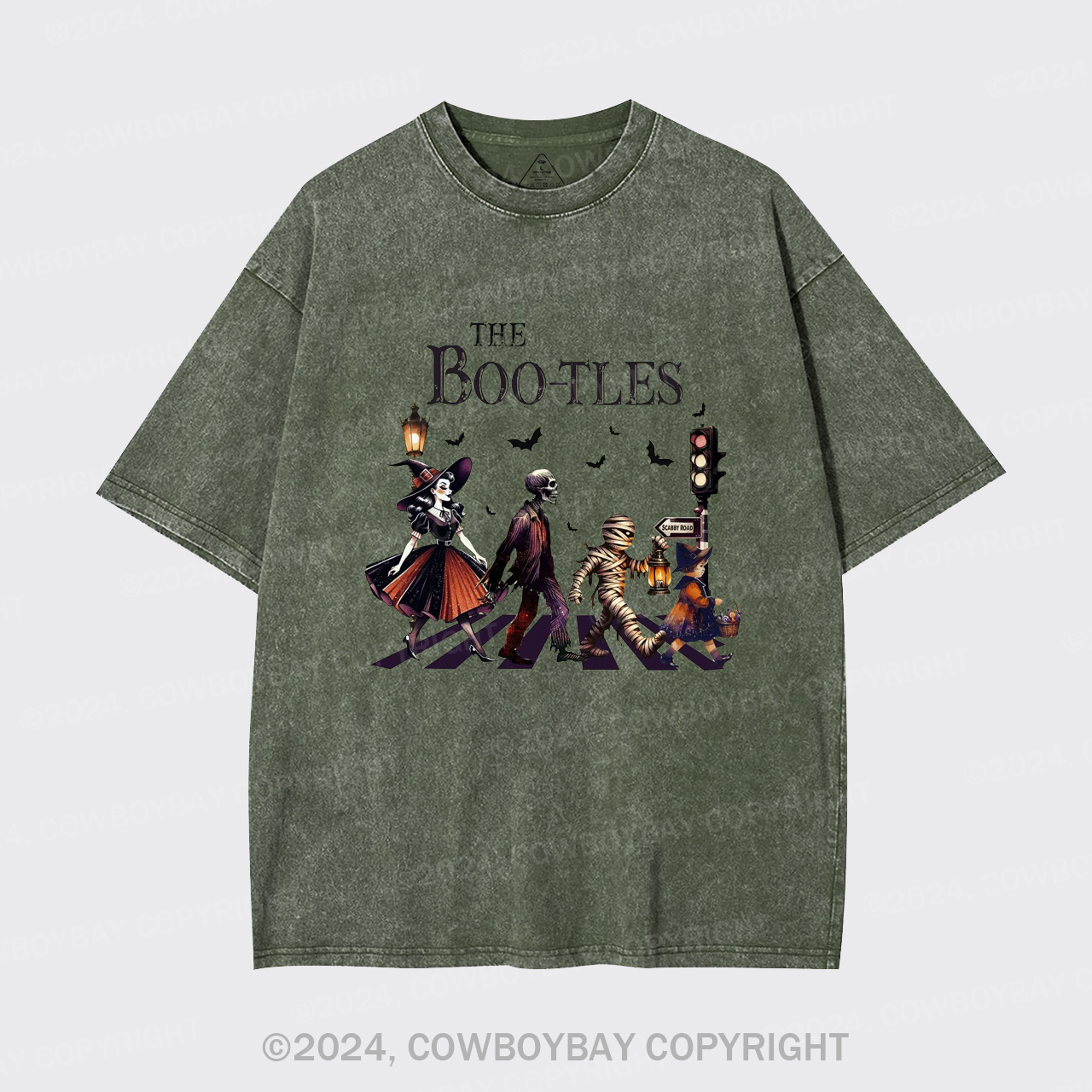 The Boo-Tles Garment-dye Tees Sale-Cowboybay™