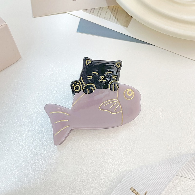😜Cute Cat Hair Clip Fish😻😻