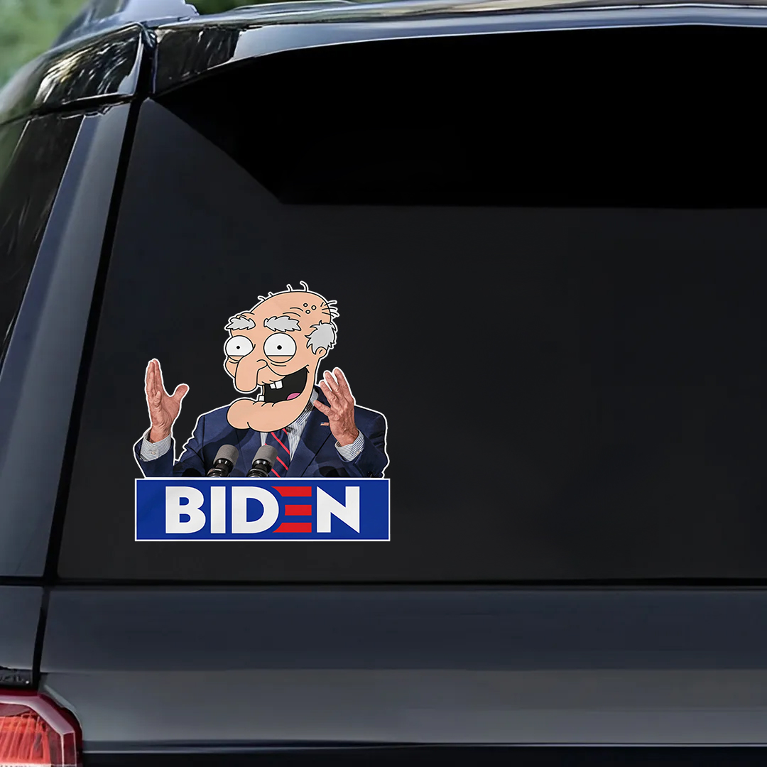 Real Old Man Stickers-Independence Day Sticker – rearwiper