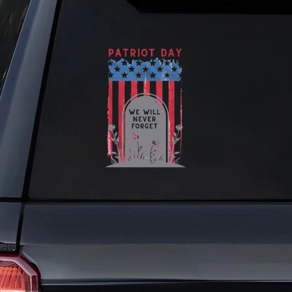 Rest In Peace Patriot Day Sticker – rearwiper