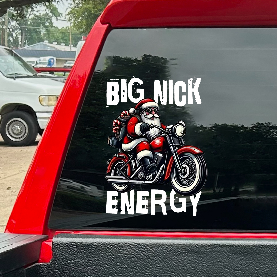 Big Nick Energy Sticker – rearwiper