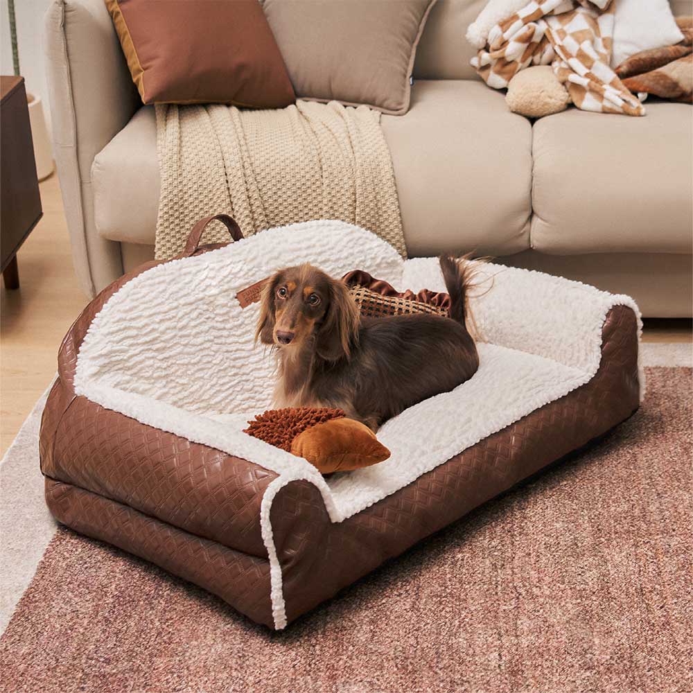 Classic Cosy Cushioning Pillow Bolster Dog Sofa Bed Couch Potato