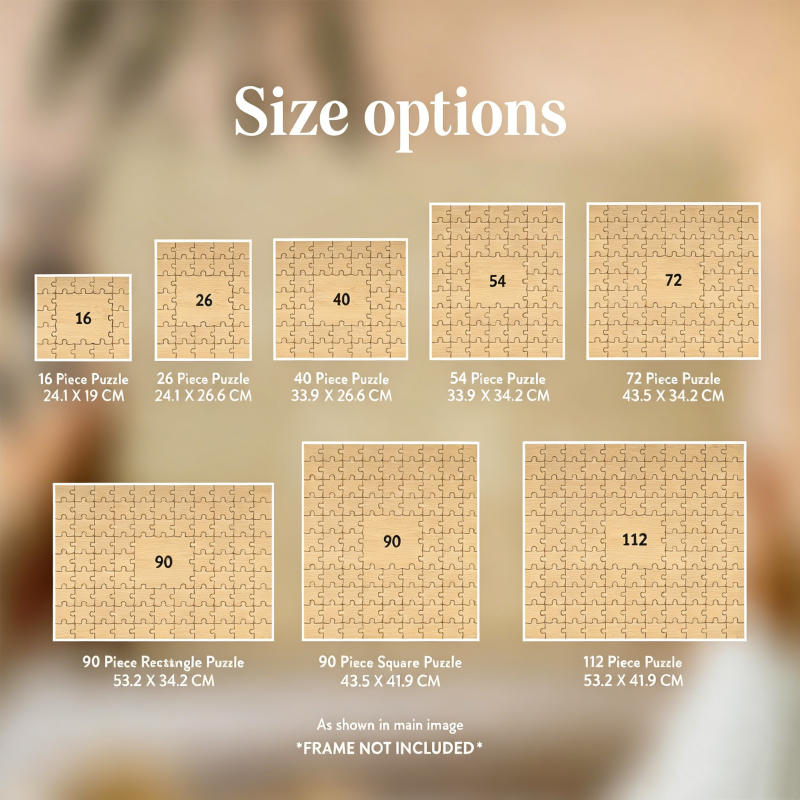Personalized Wedding Puzzle Guest Book – Custom Photo Guestbook ...