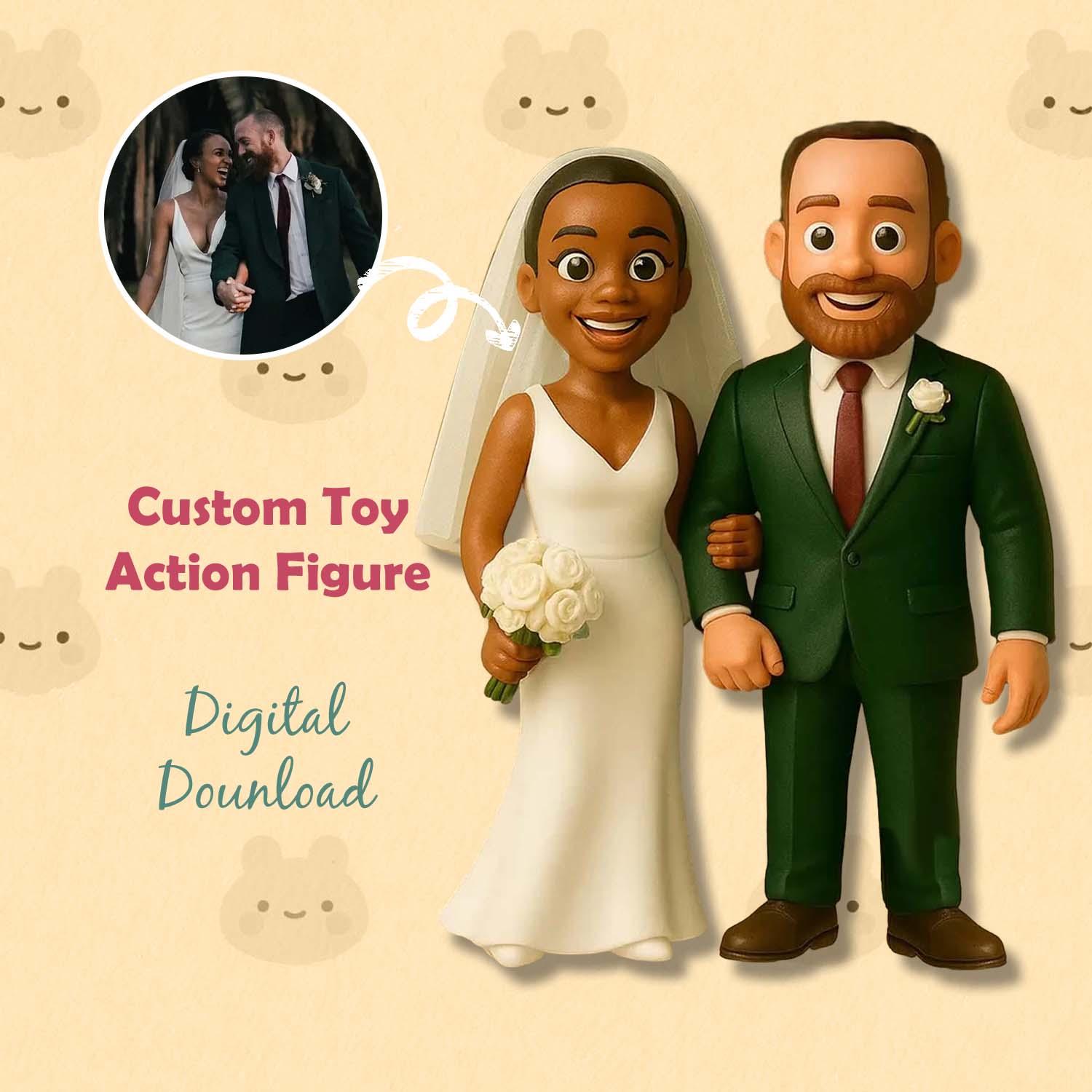 Custom 3D Action Figure From Your Photo Personalized Toy Figure Custom ...
