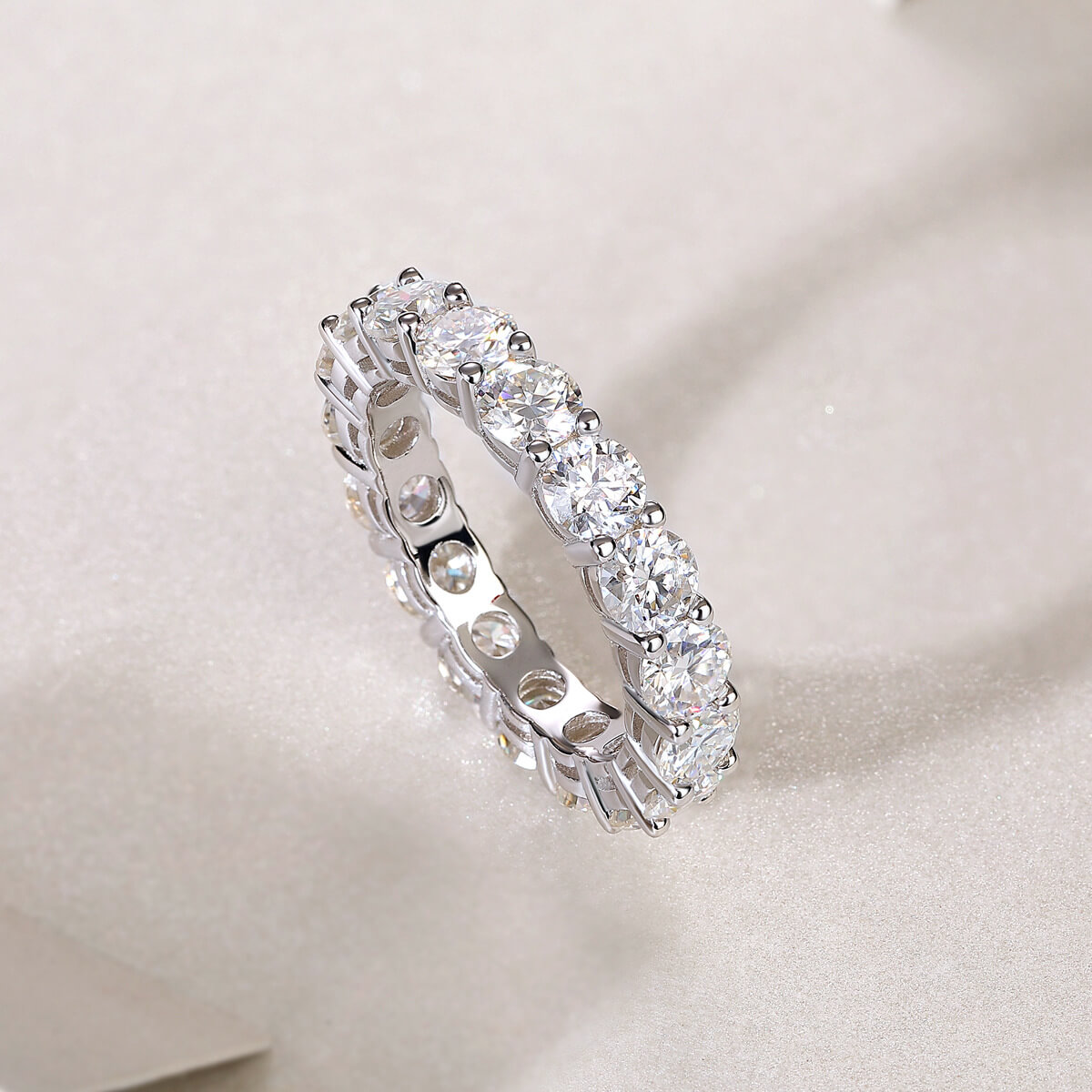 S925 Starlit Dreams Moissanite Ring-MARDAZA