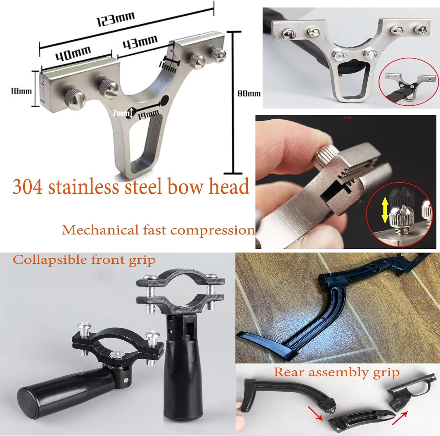 Laser Slingshot Heavy Duty Slingshot Rifle Professional Hunting Slings