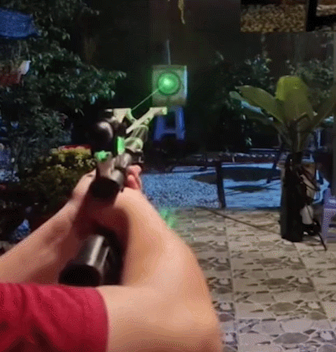 Laser Slingshot Heavy Duty Slingshot Rifle Professional Hunting Slings