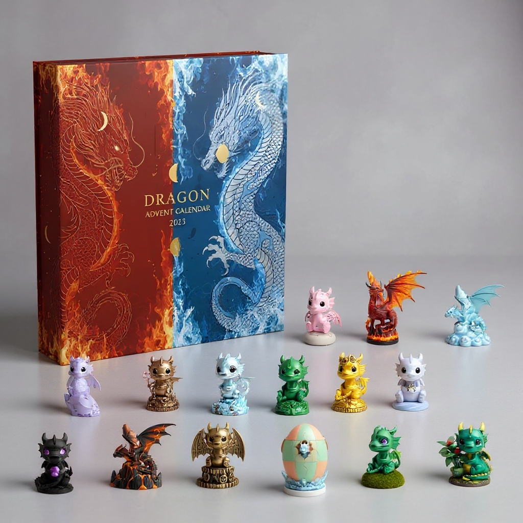 🌲Christmas Gift--🐉 Dragon Advent Calendar – flairgifts.com