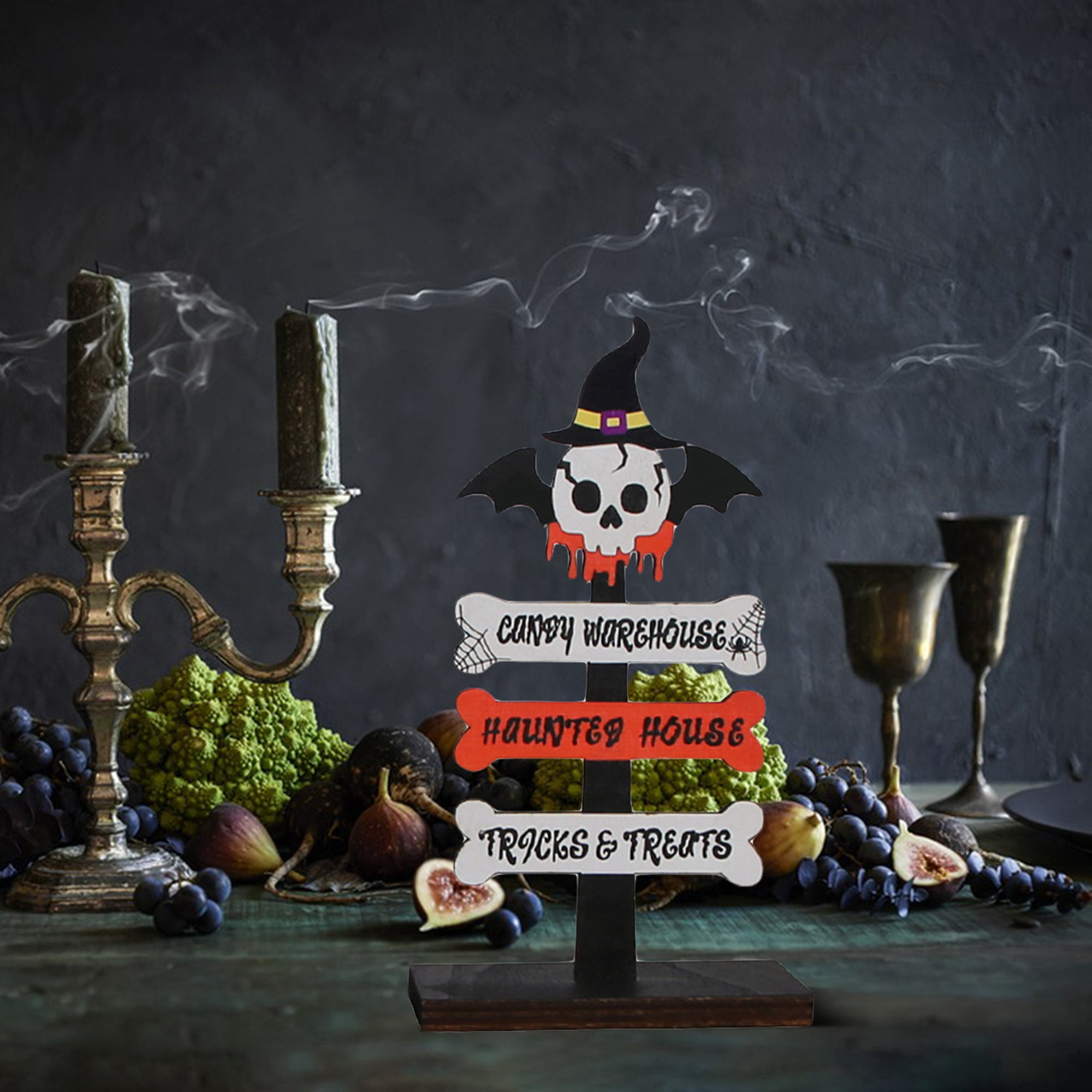 🎃Halloween Table Sign | Wooden Centerpieces Decor – flairgifts.com