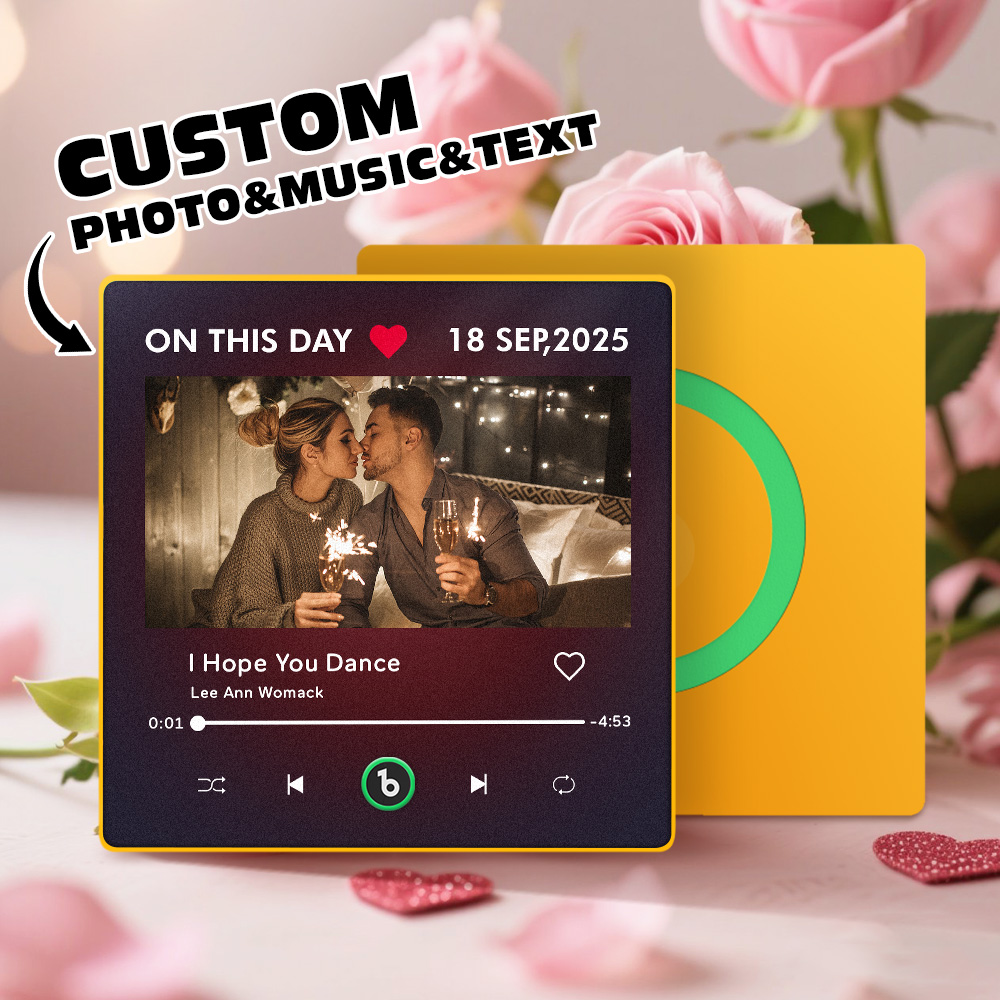 Custom Spotify Album Fridge Magnet Personalized Music Fridge Magnet