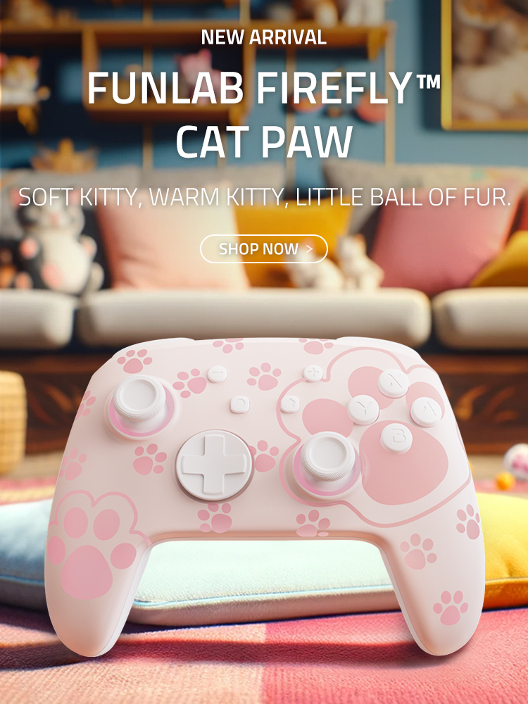 FUNLAB Official Store - Firefly Switch Controller. Luminous Joypad