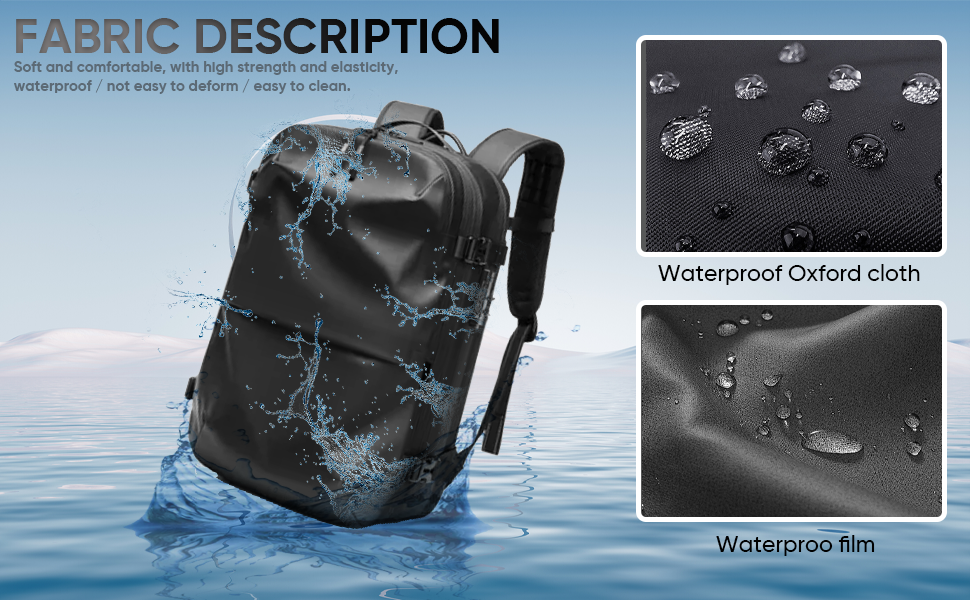 Vacuum Compression Travel Backpack