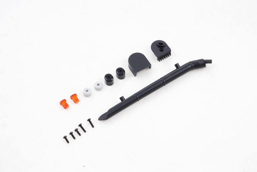 FCX10 Side Lamp and Wading Throat For FCX10 Discovery