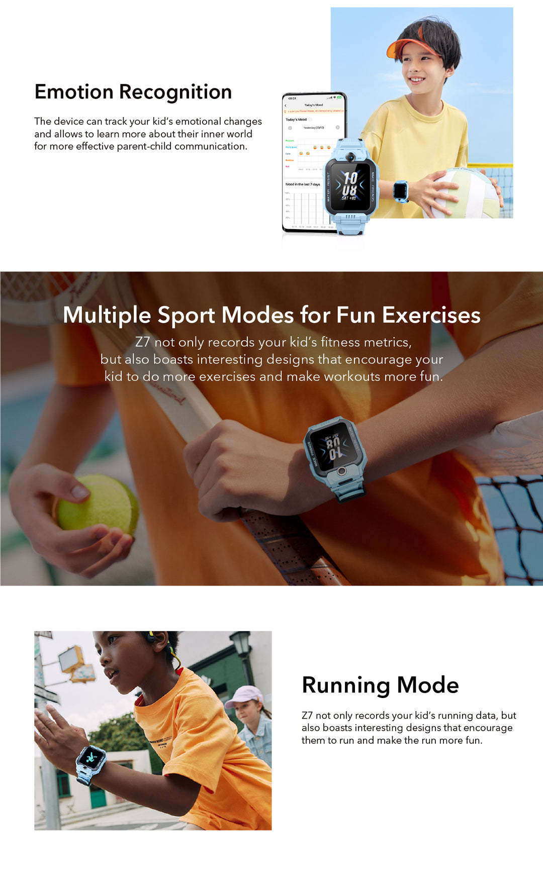 Smartwatch for Kids: imoo Watch Phone Z7 and Kids Watches