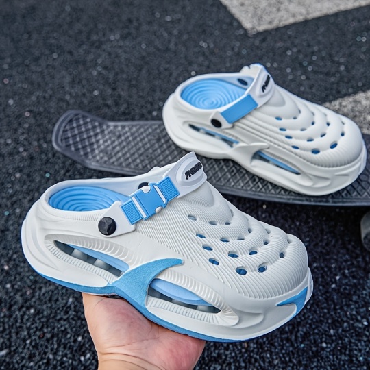 Non-Slip Thick Sole Hollow Breathable Cloud Cushion Slides – Avatarwise
