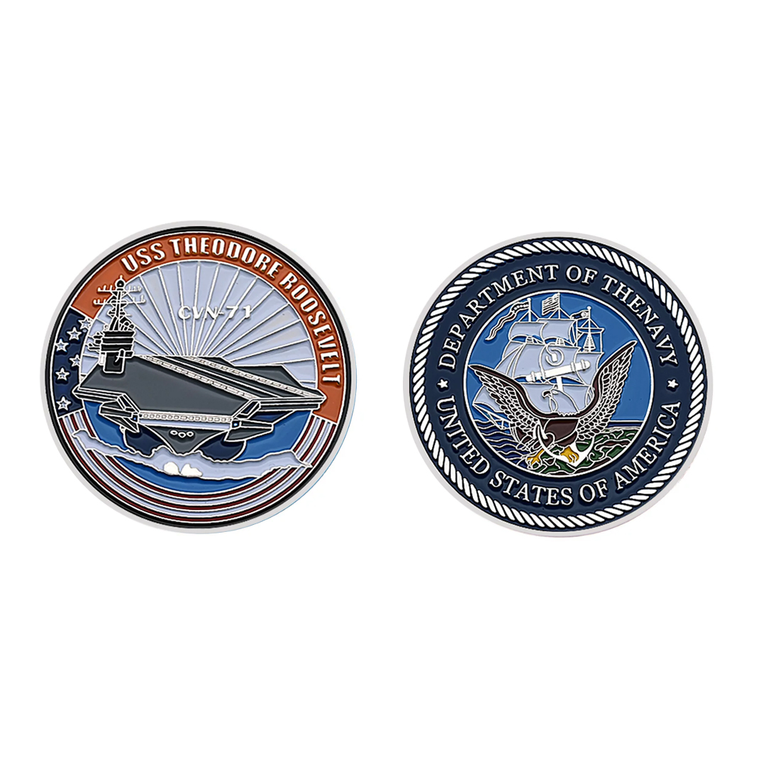 American Navy Great Seal USA Department Challenge Coin