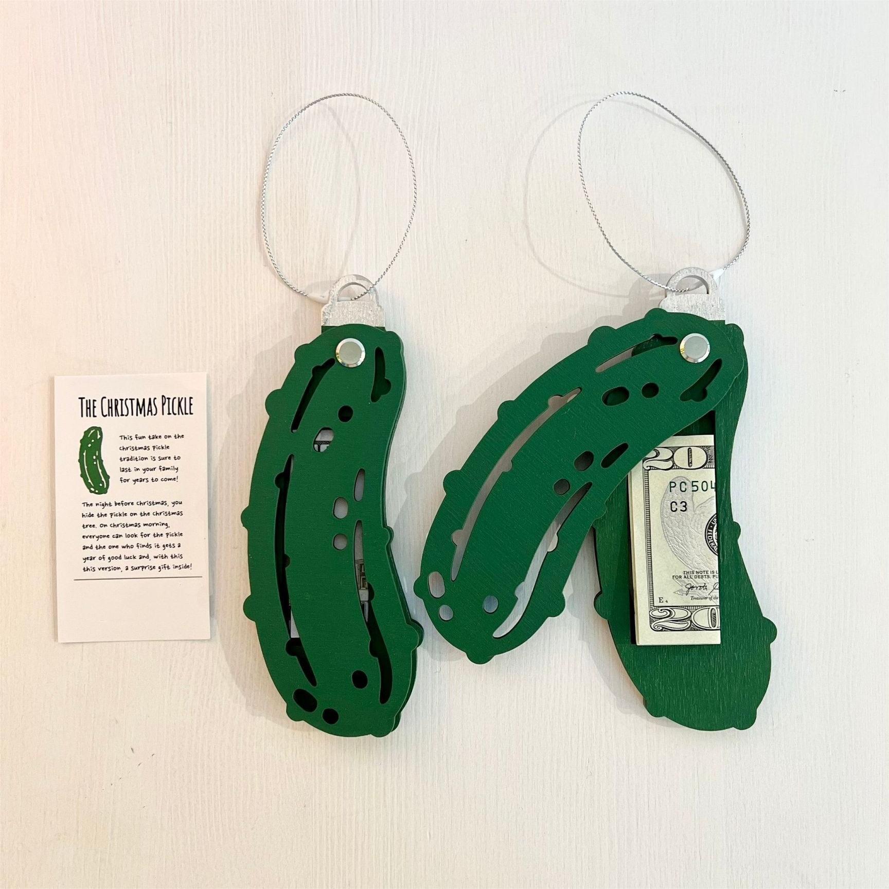 🎅💝2023 Christmas T Traditional Christmas Pickle Ornament