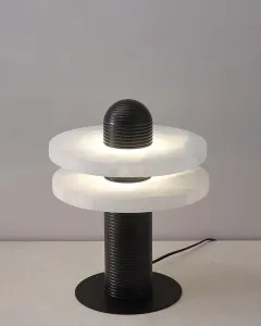 Alabaster Comet Table Lamp