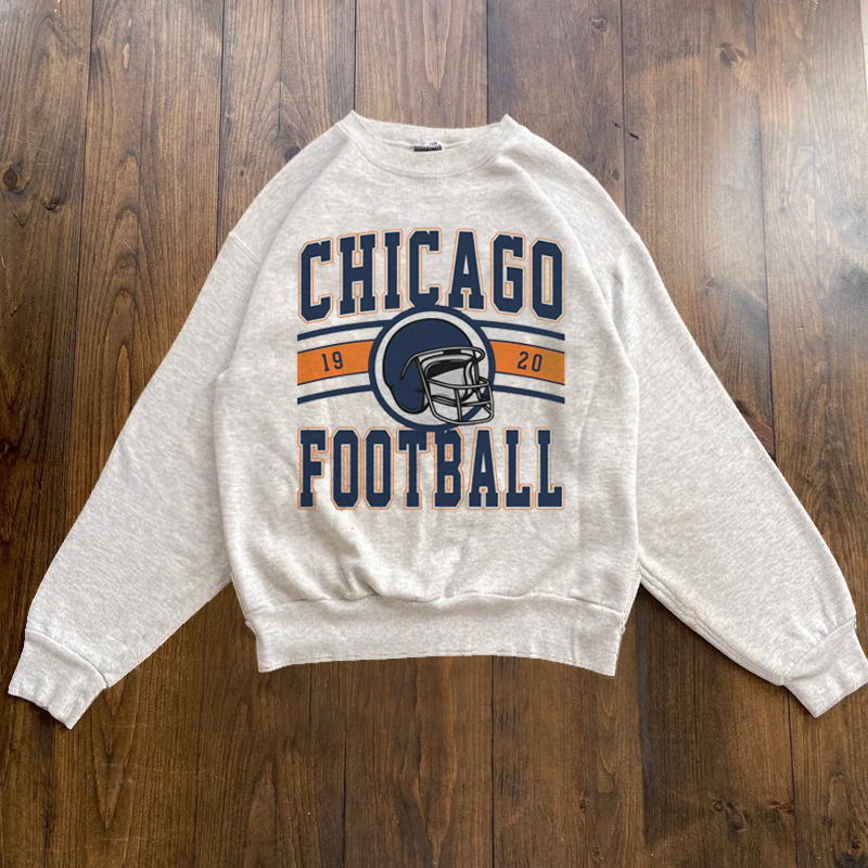 Comfort Colors Chicago Football Sweatshirt