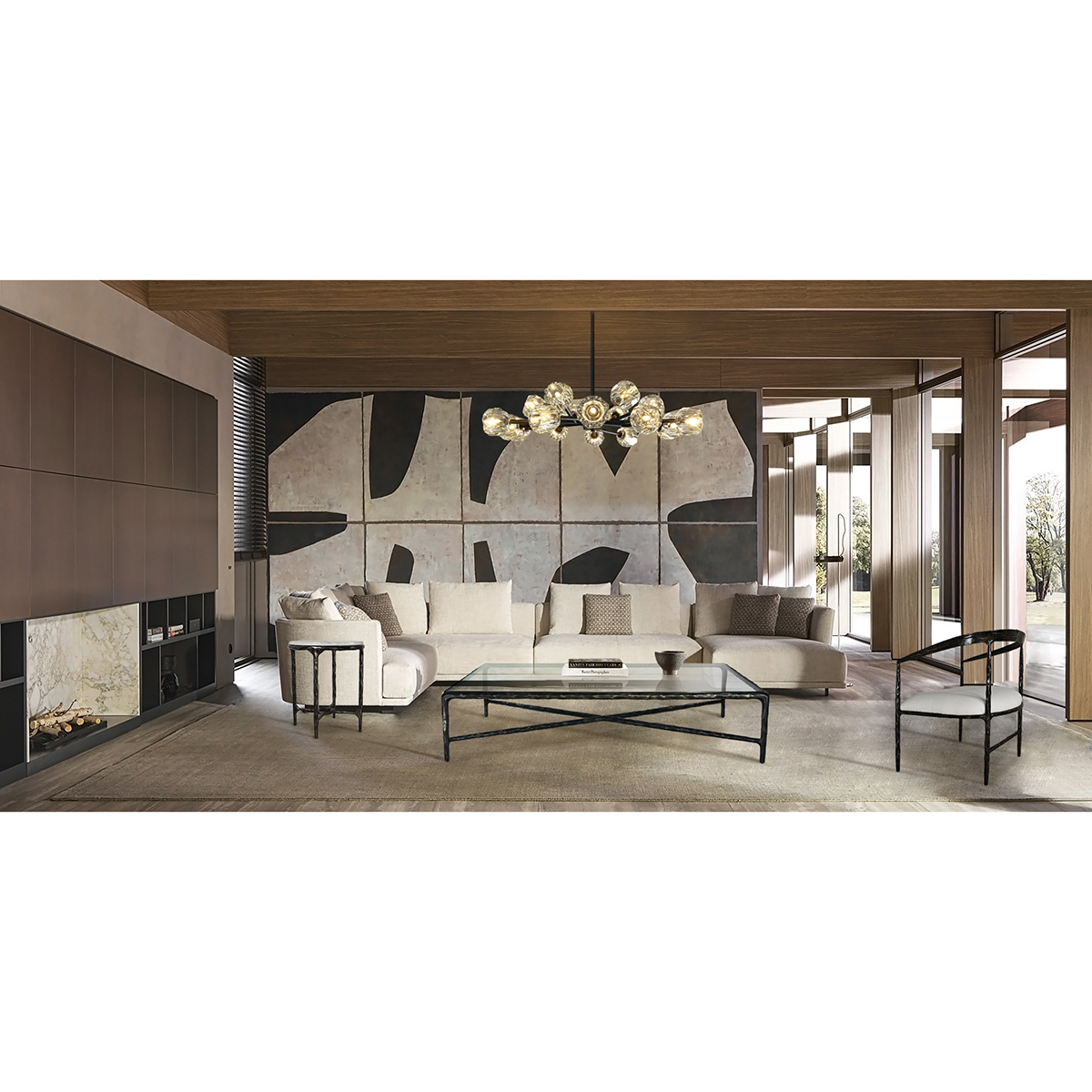 Thaddeus Glass Rectangular Coffee Table – Scuethyee