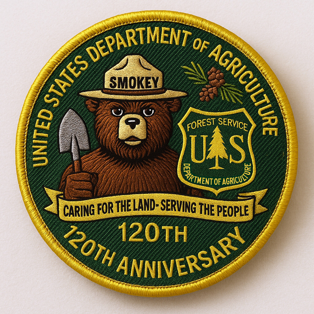 U.S. Forest Service 120th Anniversary Commemorative Patch