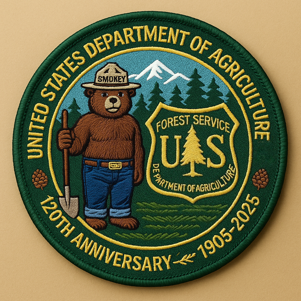 U.S. Forest Service 120th Anniversary Commemorative Patch
