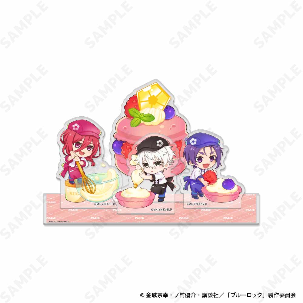 [Pre-order] "Blue Lock" Diorama Acrylic Stand 2 Macaron Bon Appetit