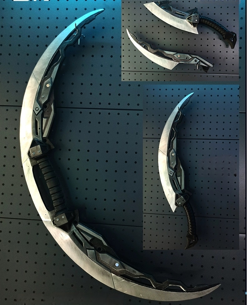 3D Printed Transforming Moon Sword - 3D4Create