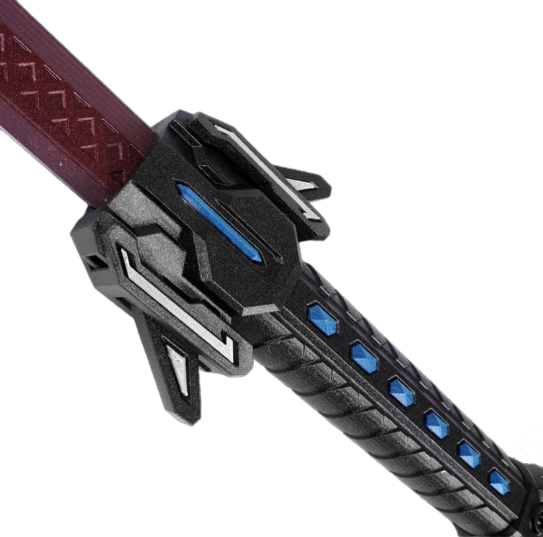 3D Printed Collapsible Sword with Adjustable Handle (Generation 2)