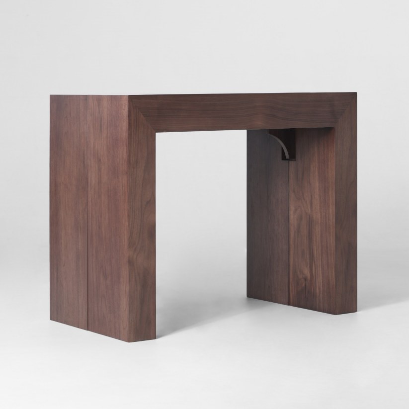 Solid Wood Extendable Console Table, Seats 2–12, Expandable Dining ...