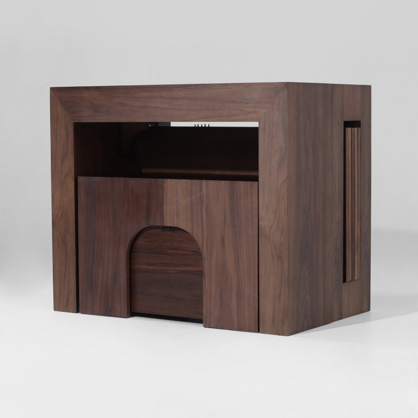 Joysource Transforming Dining Set - Solid Wood Extendable Table ...
