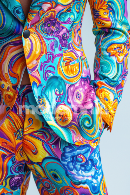 Floral Swirl Men Suit A0160 | Men's Formal Wear | modernnk