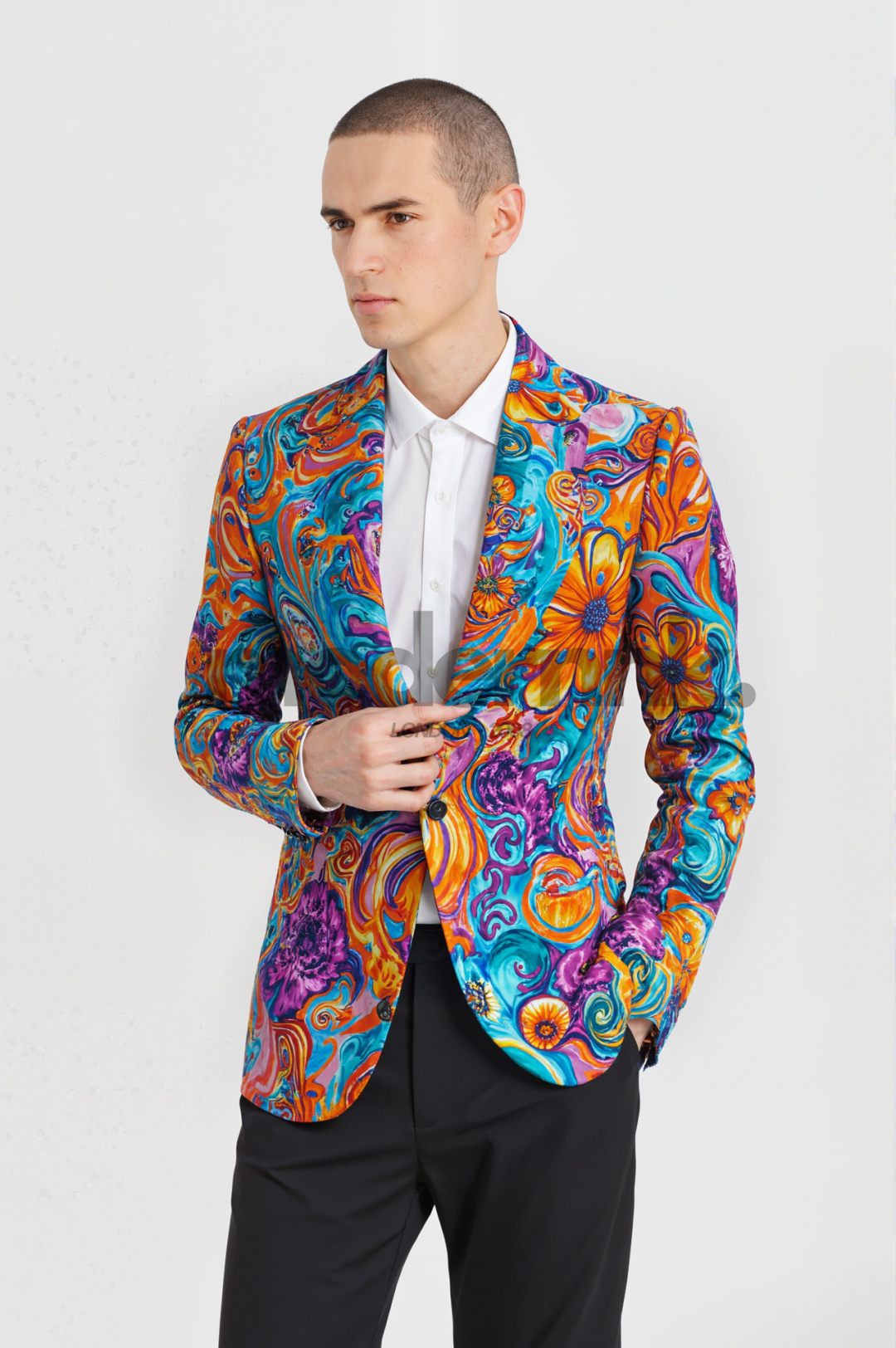 Floral Swirl Men Suit A0160 | Men's Formal Wear | modernnk