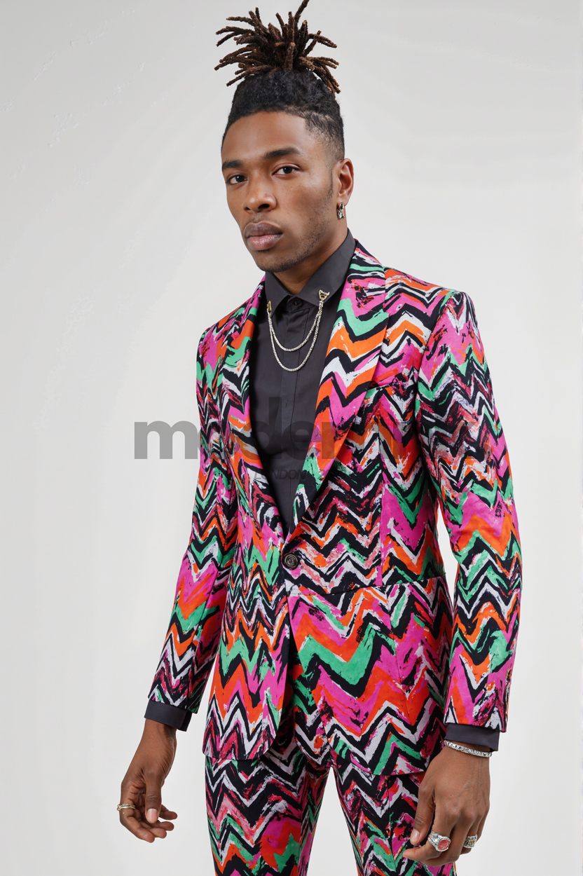 Colorful Pop Men Suit A2117｜Men's Wear｜Modernnk