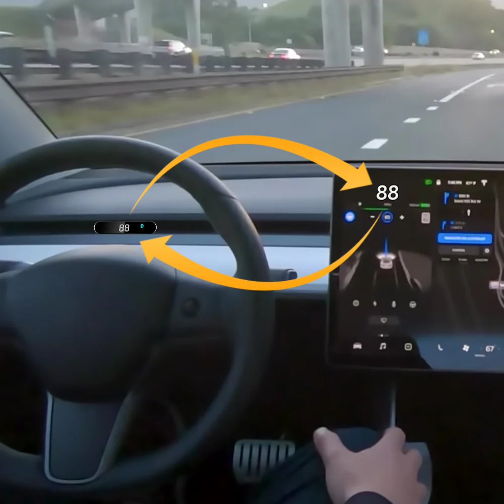 Tesla Dashboard Display-TESEVO